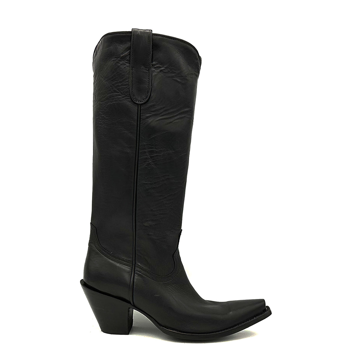 Boot Star Women's Tall Sexy Black Cowboy Boots | Los Angeles – Boot ...